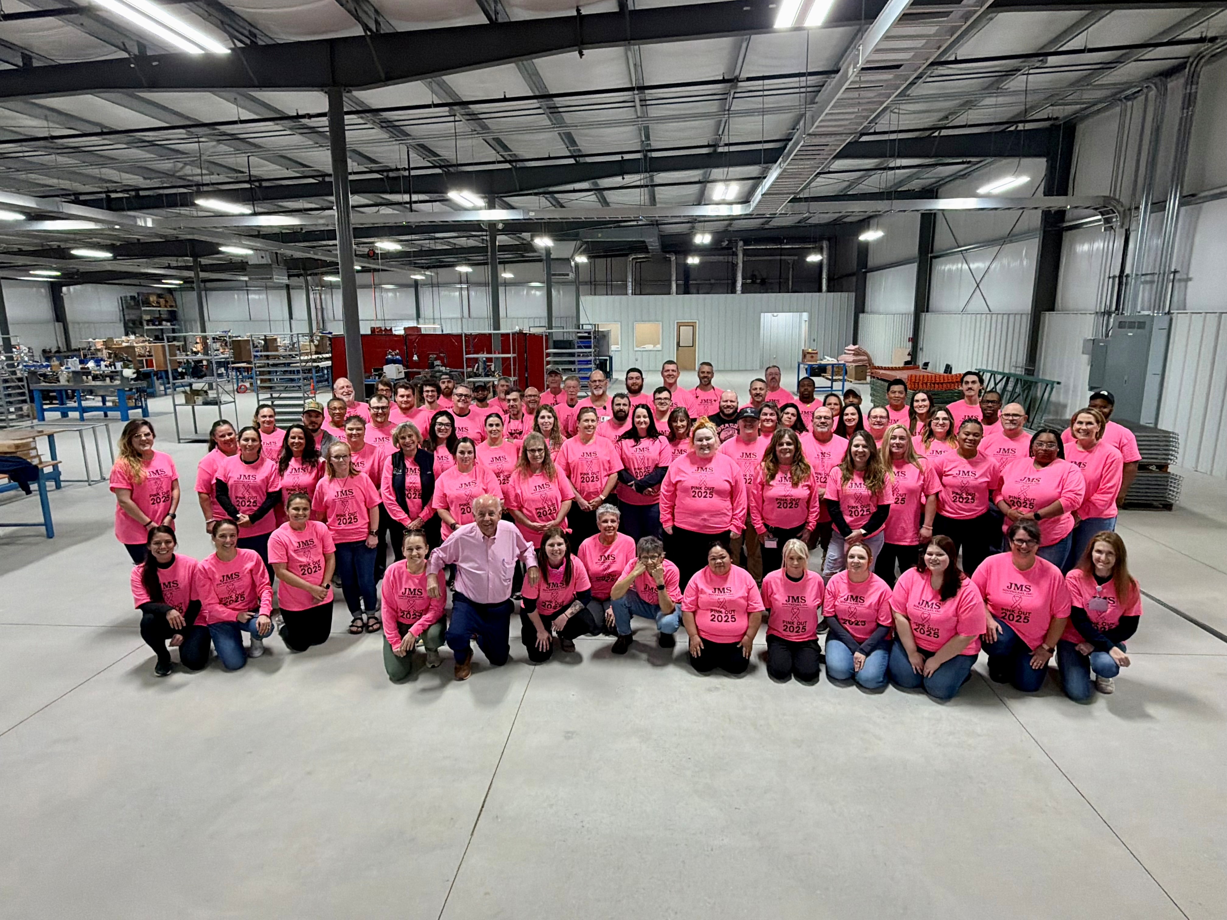 JMS Annual Pink-Out Day | JMS Southeast, Inc.